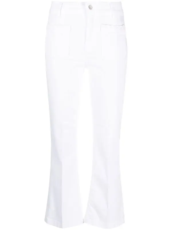 Liu Jo Flared Cropped Trousers