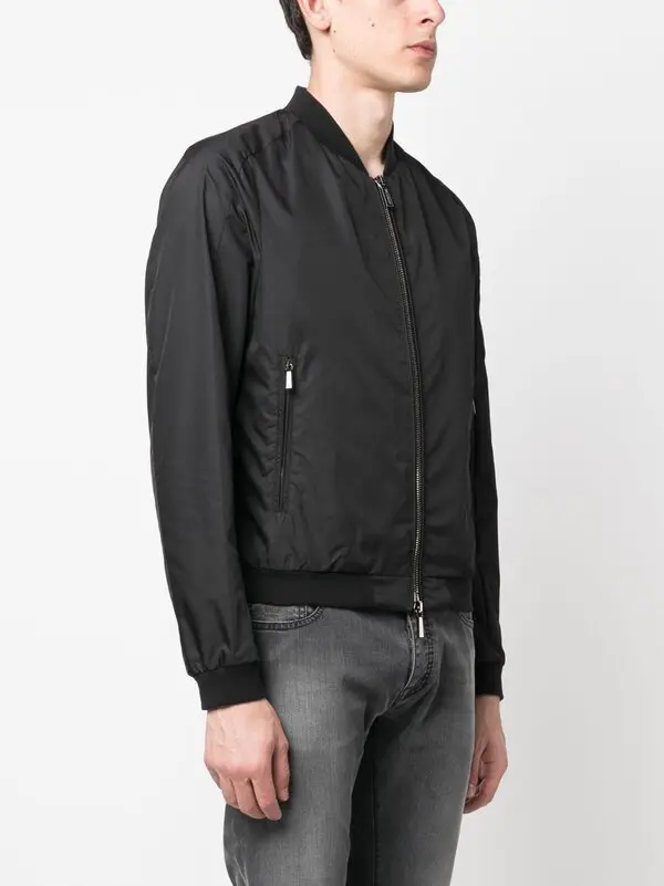 MOORER Zip-up Bomber Jacket