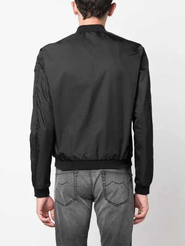 MOORER Zip-up Bomber Jacket