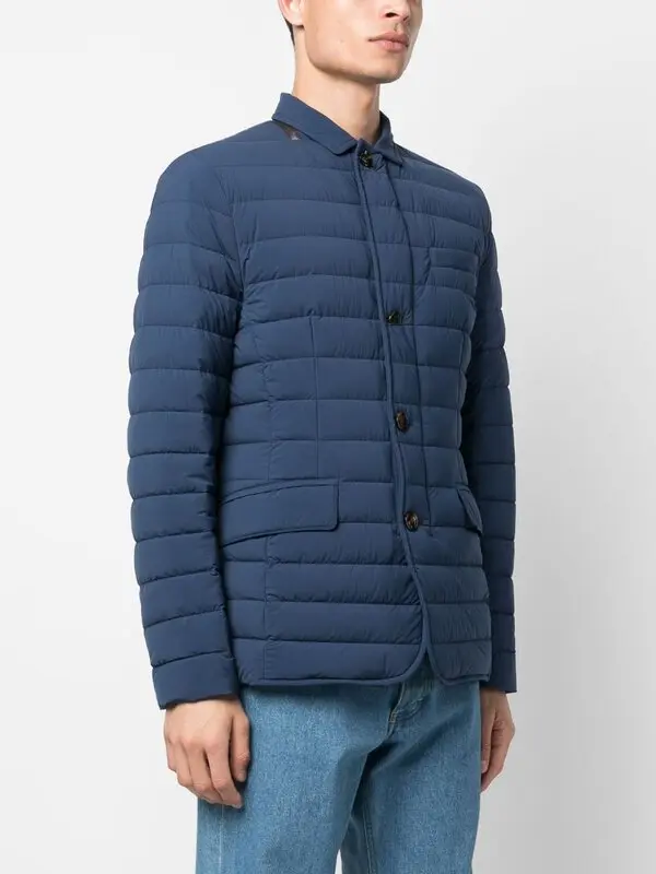 MOORER Quilted Buttoned-up Jacket
