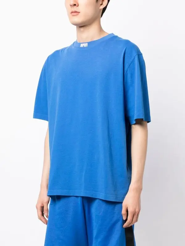 Heron Preston Hpny-print Short-sleeve T-shirt - Blue