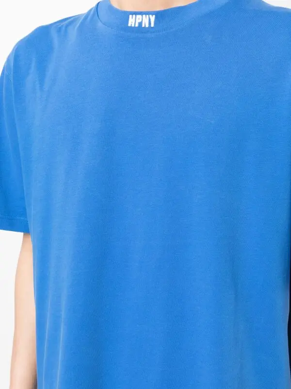 Heron Preston Hpny-print Short-sleeve T-shirt - Blue