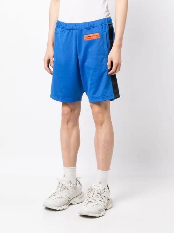 Heron Preston Logo-patch Track Shorts