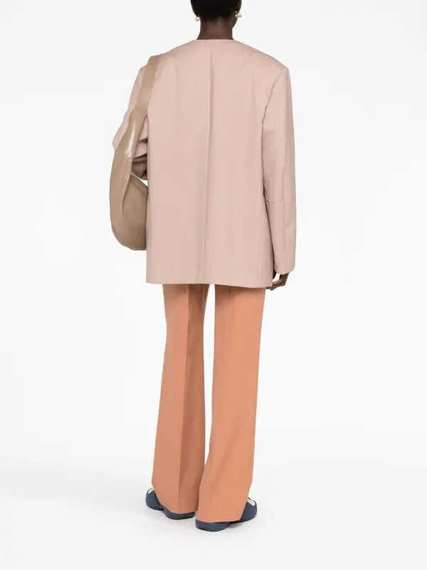 JIL SANDER Open-front Tailored Jacket - Neutrals
