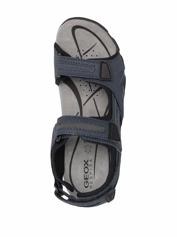 Geox Embossed Logo Sandals