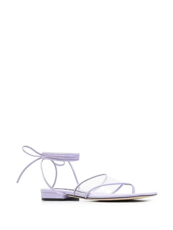 SERGIO ROSSI Transparent-strap Sandals