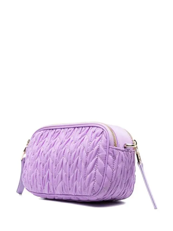 Versace Logo-plaque Crossbody Bag - Purple