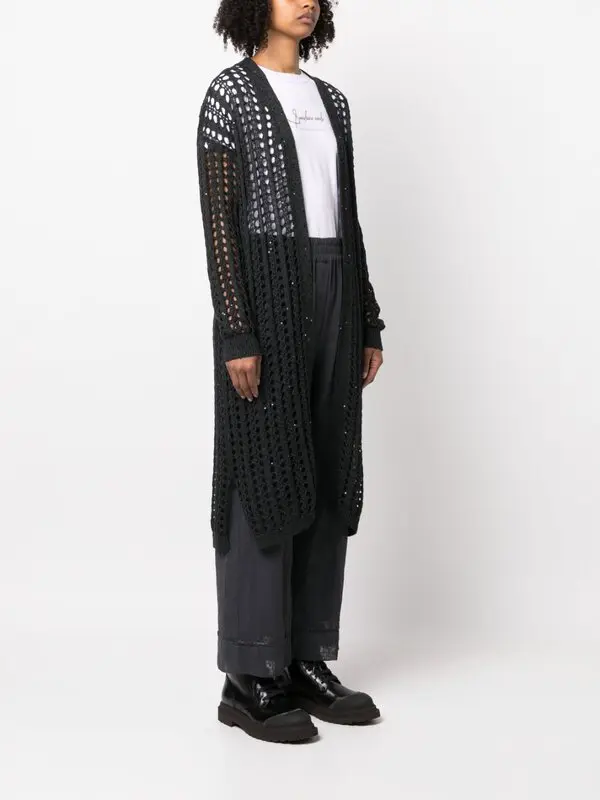 Brunello Cucinelli Open-knit Cardigan