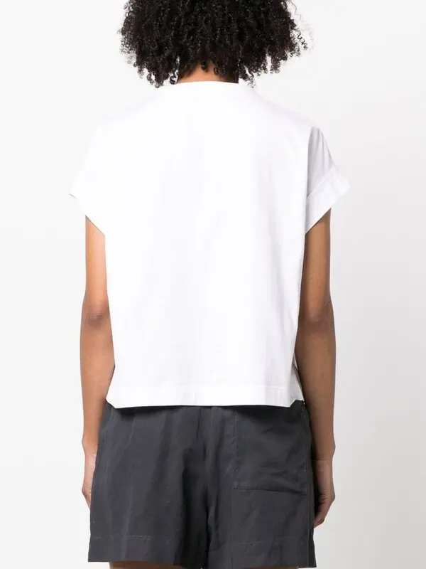 Brunello Cucinelli Slogan-print Cotton T-shirt