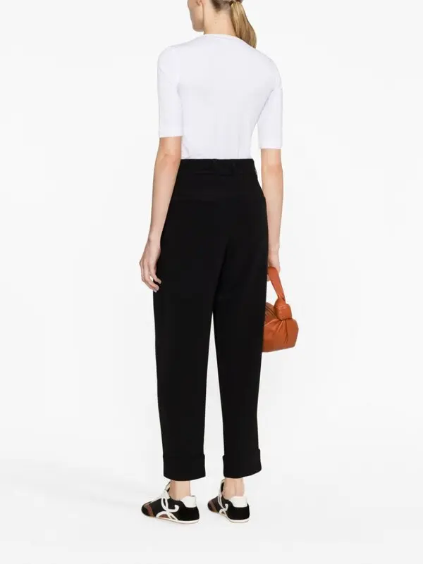 Brunello Cucinelli Tapered High-waisted Trousers
