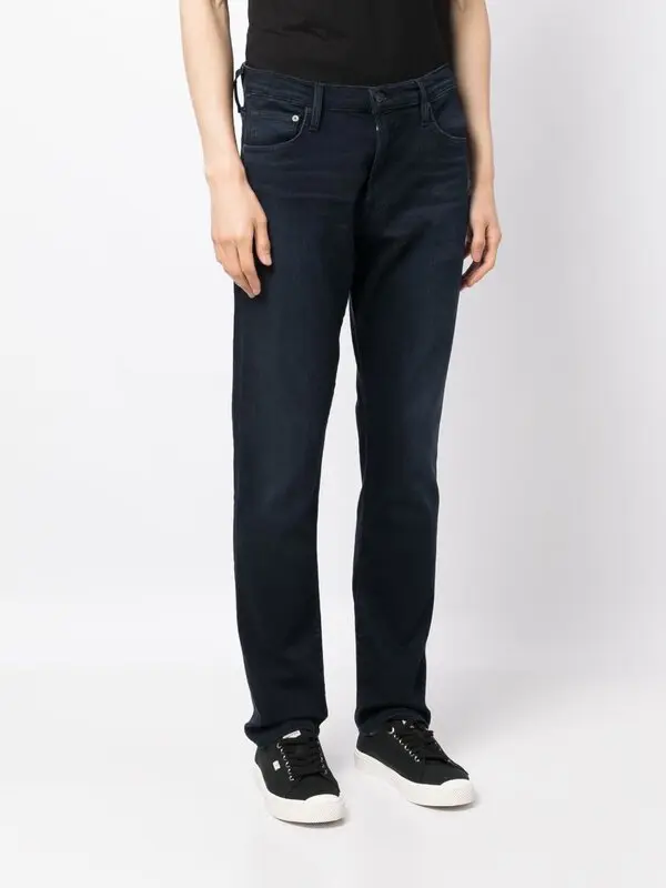 Citizens Of Humanity Logo-patch Slim-cut Jeans