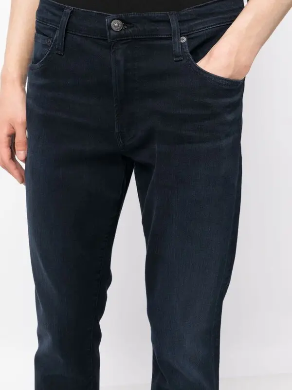 Citizens Of Humanity Logo-patch Slim-cut Jeans