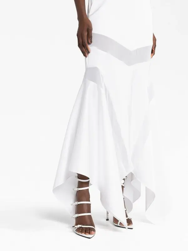 Attico Saskia Halterneck Maxi Dress