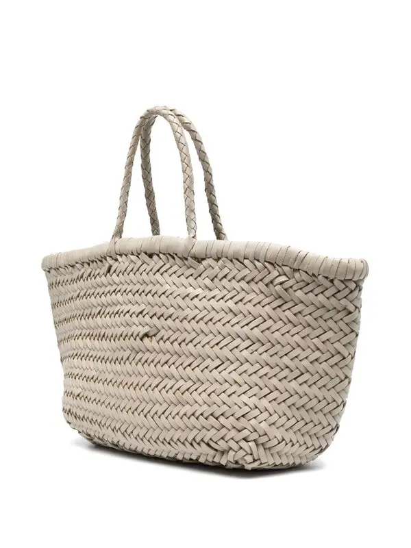 Dragon Diffusion Triple Jump Interwoven Tote - Neutrals