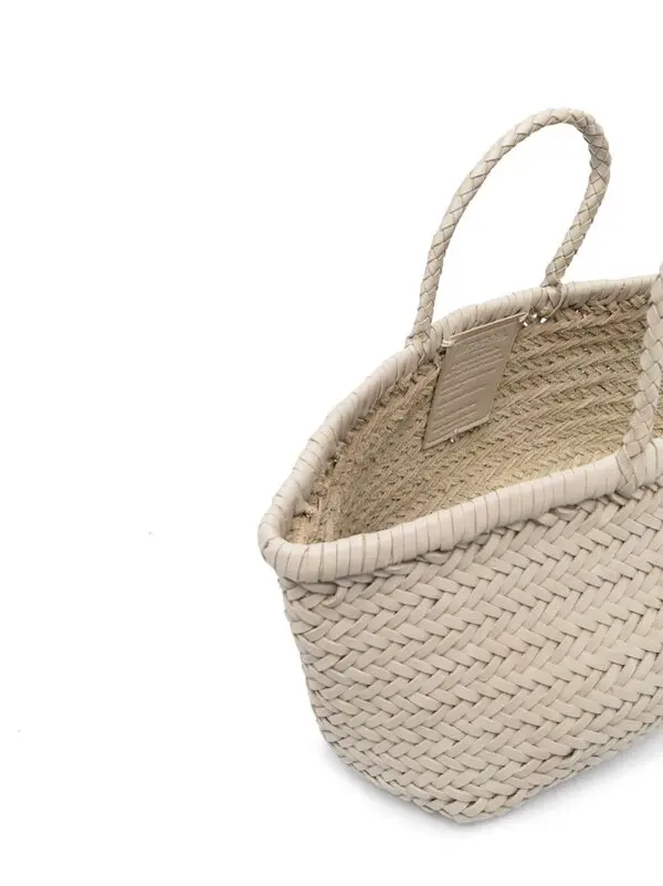 Dragon Diffusion Triple Jump Interwoven Tote - Neutrals