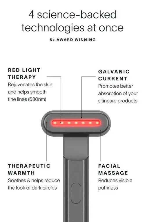 SOLAWAVE 4-in-1 Skin Care Wand - Charcoal