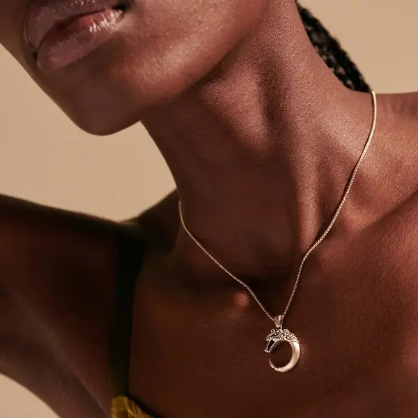 John Hardy Naga Pendant Necklace