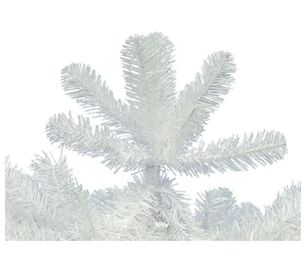 VICKERMAN White Salem Pencil Pine Artificial Ch Ristmas Tree