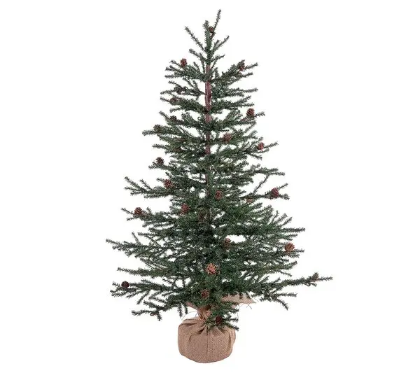 VICKERMAN 36' Carmel Pine Artificial Christmas Ree, Unlit - One-color
