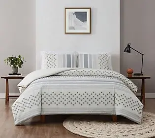 BROOKLYN LOOM Mia Tufted Texture King Comforter Set - One-color