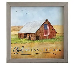 SINCERE SURROUNDINGS 10' God Bless The Usa Rust C Frame - One-color