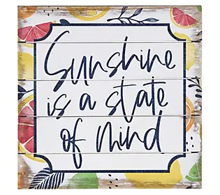 SINCERE SURROUNDINGS 8' Sunshine Is A State Pal Et Petite - One-color