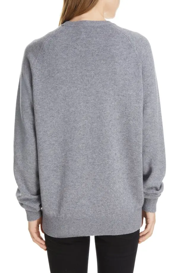 Givenchy 4g Logo Intarsia Bicolor Cashmere Sweater