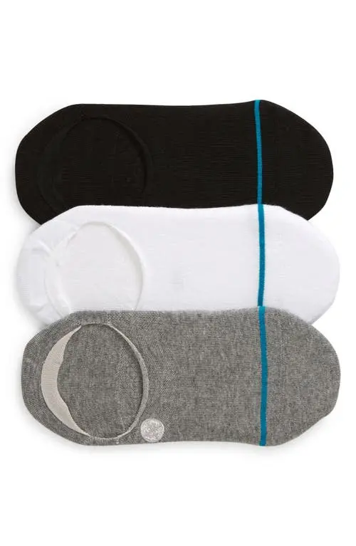 Stance Icon 3-pack No-show Liner Socks - Black Multi