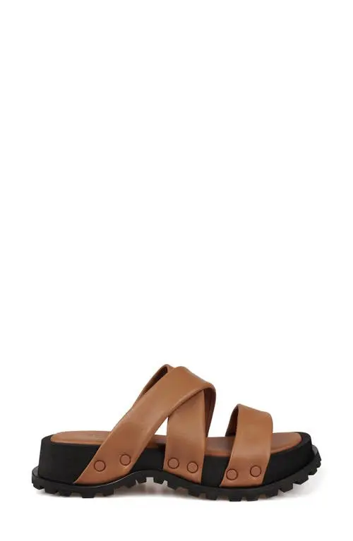 ARTISAN CRAFTED BY ZIGI Elixa Platform Sandals - Saddle
