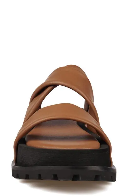 ARTISAN CRAFTED BY ZIGI Elixa Platform Sandals - Saddle