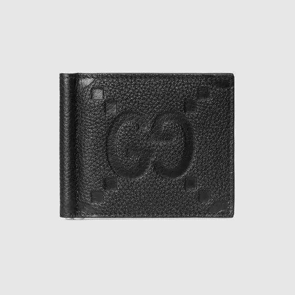 Gucci Jumbo Gg Money Clip Leather
