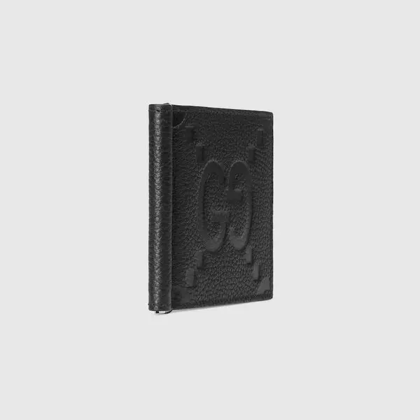 Gucci Jumbo Gg Money Clip Leather