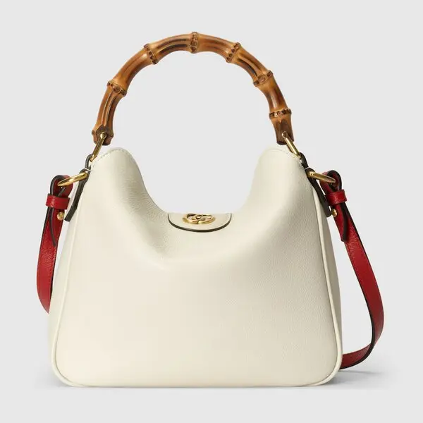 Gucci Diana Shoulder Bag - White
