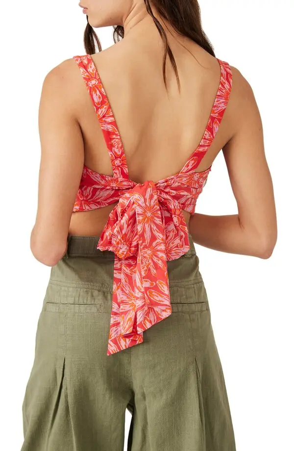 Free People All Tied Up Crop Tank
