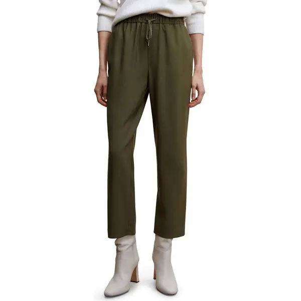 Mango Flowy Wide-leg Pants