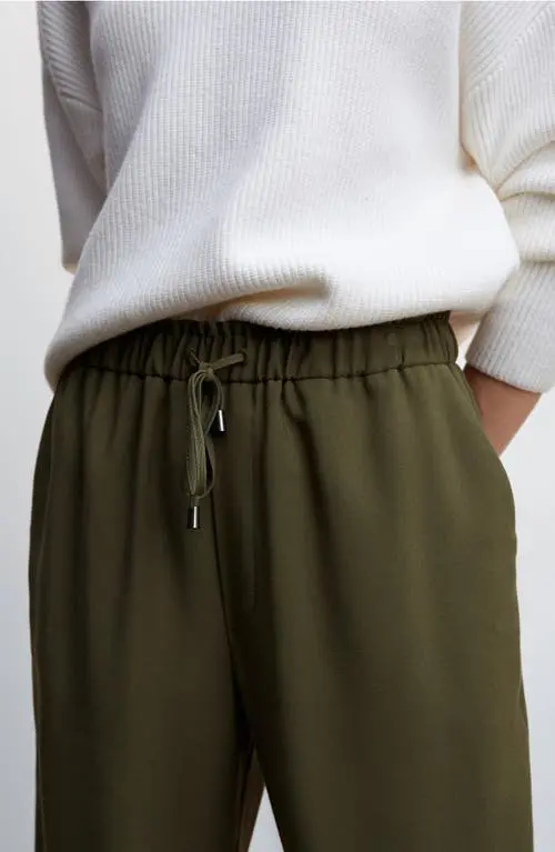 Mango Flowy Wide-leg Pants