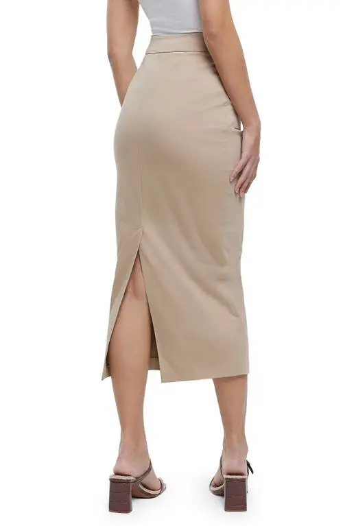 RIVER ISLAND Utility Midi Pencil Skirt