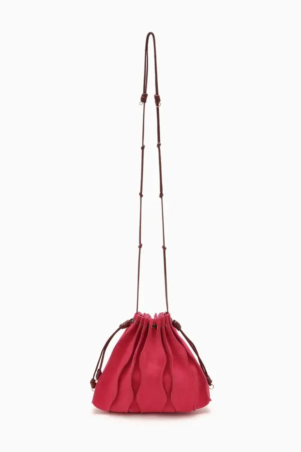 Ulla Johnson Adria Small Pleated Wave Bag