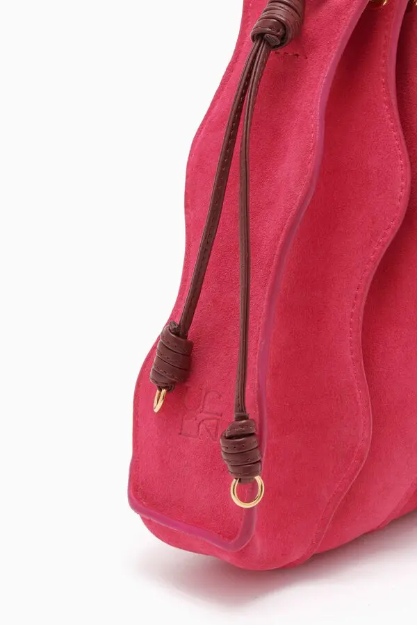 Ulla Johnson Adria Small Pleated Wave Bag