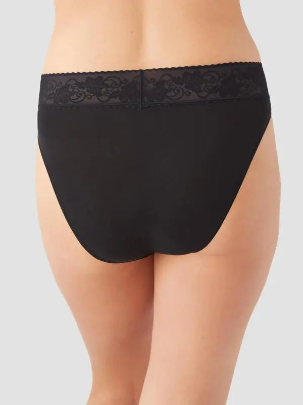 Wacoal Comfort Touch High-cut Briefs - Black