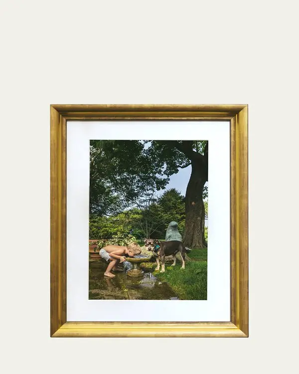 NICK MELE FINE ART Dog Bar Newport" Print Art Nick Mele - One-color