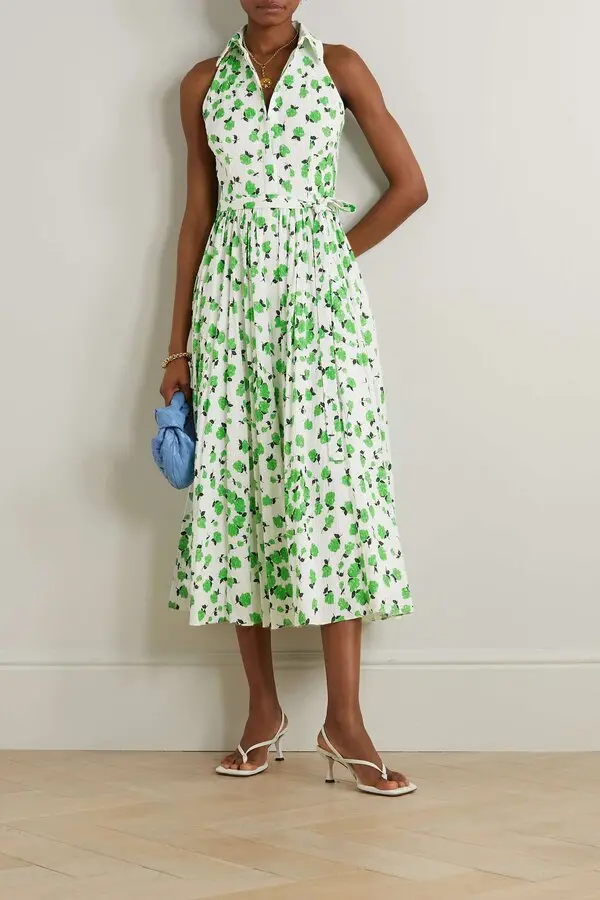 chinese dress ladies Emilia. Elegant Summer Button Down Shirt Midi Dress  ELF