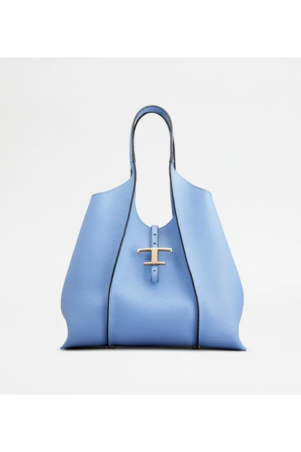 TOD'S T Timeless Shopping Bag In Leather Medium