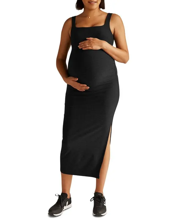 Beyond Yoga Icon Spacedye Maternity Dress - Darkest Night