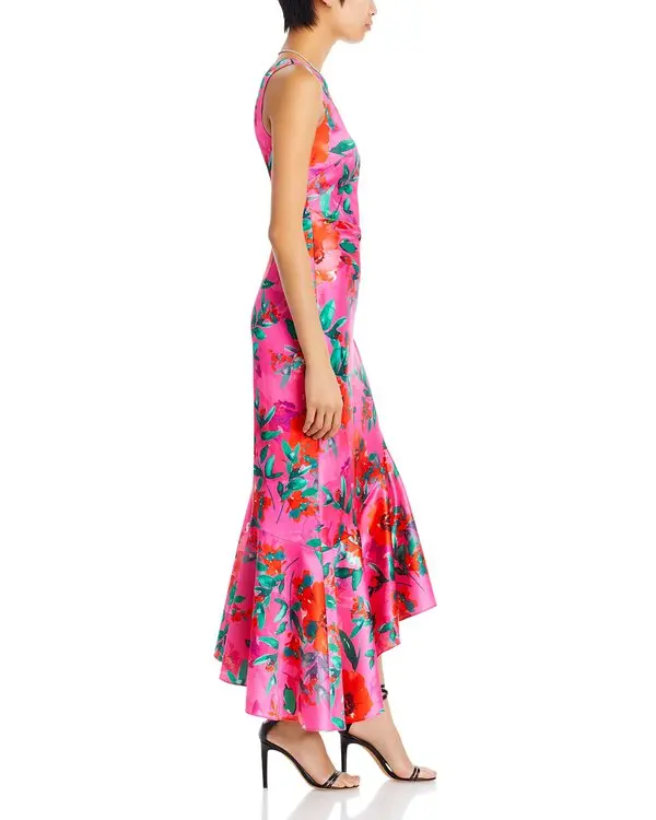 a line nye dress Our Cressida Hot Pink Bridesmaid Dress