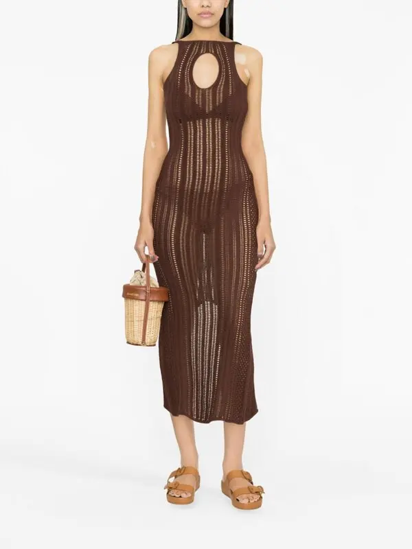 gimaguas brown dress Costa Dress