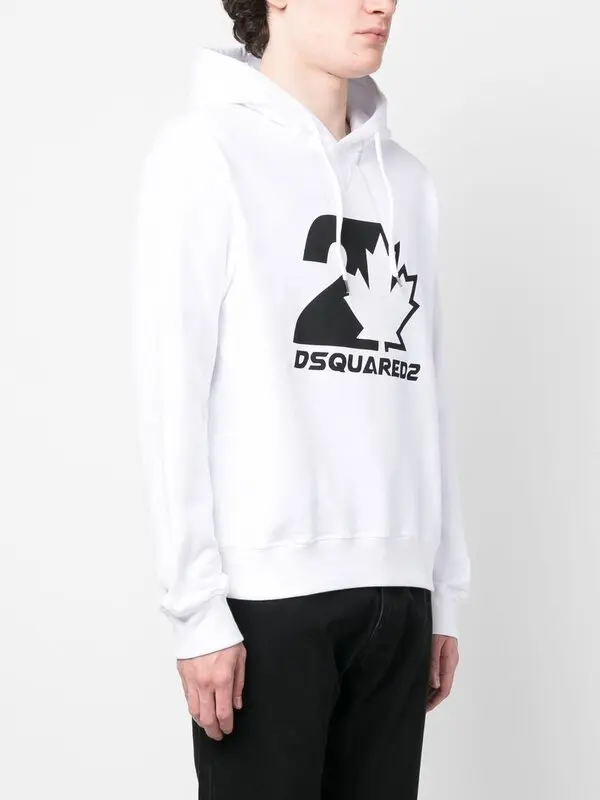 Dsquared2 Logo-print Drawstring Hoodie