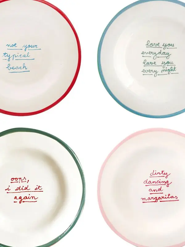 LAETITIA ROUGET - I Put A Spell On You Dessert Plate (set Of 4)