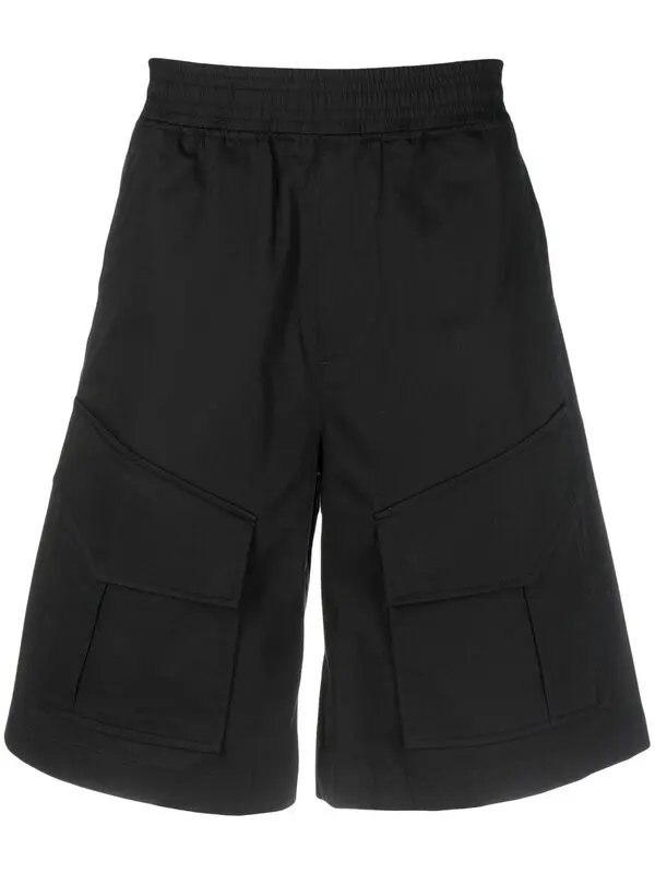 Neil Barrett Elasticated-waistband Bermuda Shorts