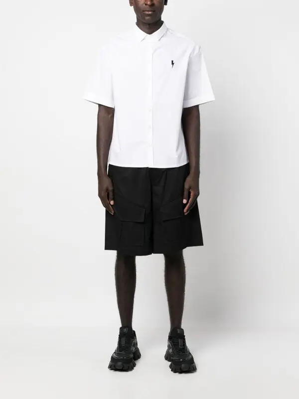 Neil Barrett Elasticated-waistband Bermuda Shorts